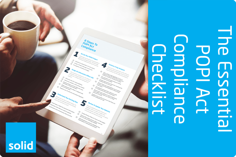 The Essential POPI Act Compliance Checklist - IT Company in South ...